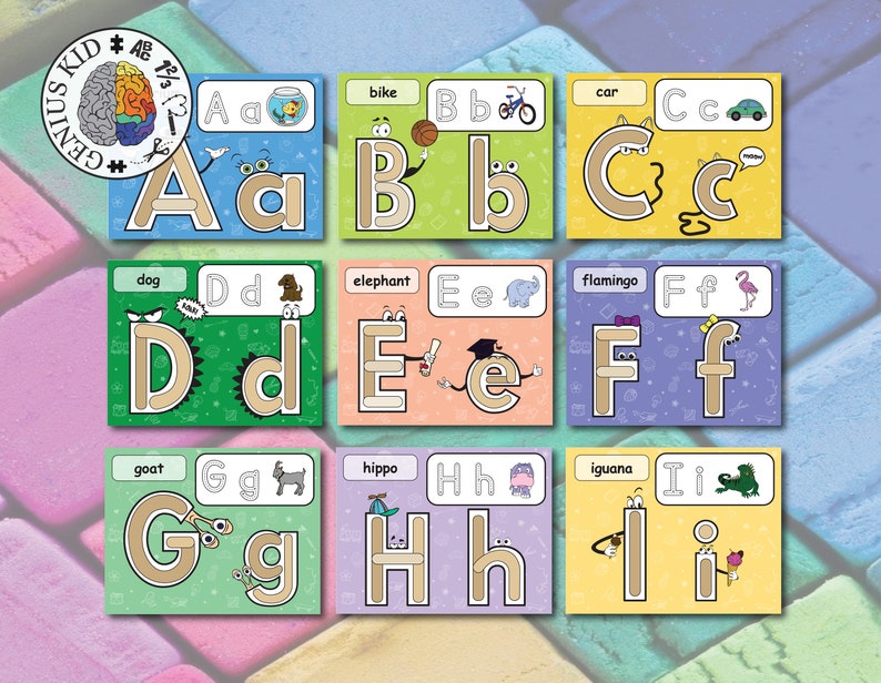 Learning Alphabet Playdough Mat - Printable Educational Resource for ...