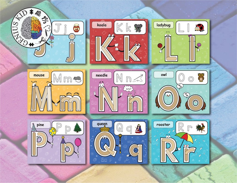 Learning Alphabet Playdough Mat - Printable Educational Resource for ...