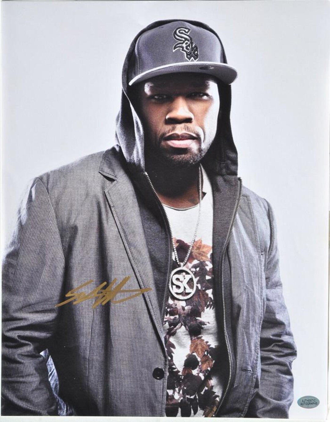 50 CENT Signed Photo – Curtis James Jackson III 11”x14” W/coa - Etsy
