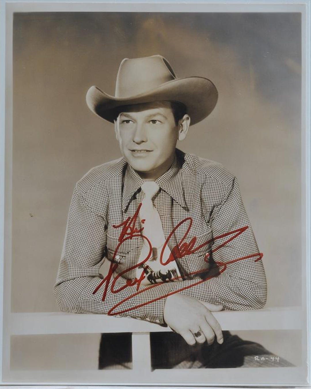 REX ALLEN Signed Photo – the Arizona Cowboy W/coa - Etsy
