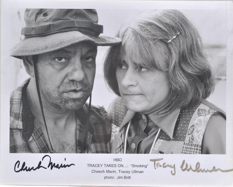 CHEECH MARIN & Tracey ULLMAN Signed Photo – Tracey Takes On… W/coa - Etsy