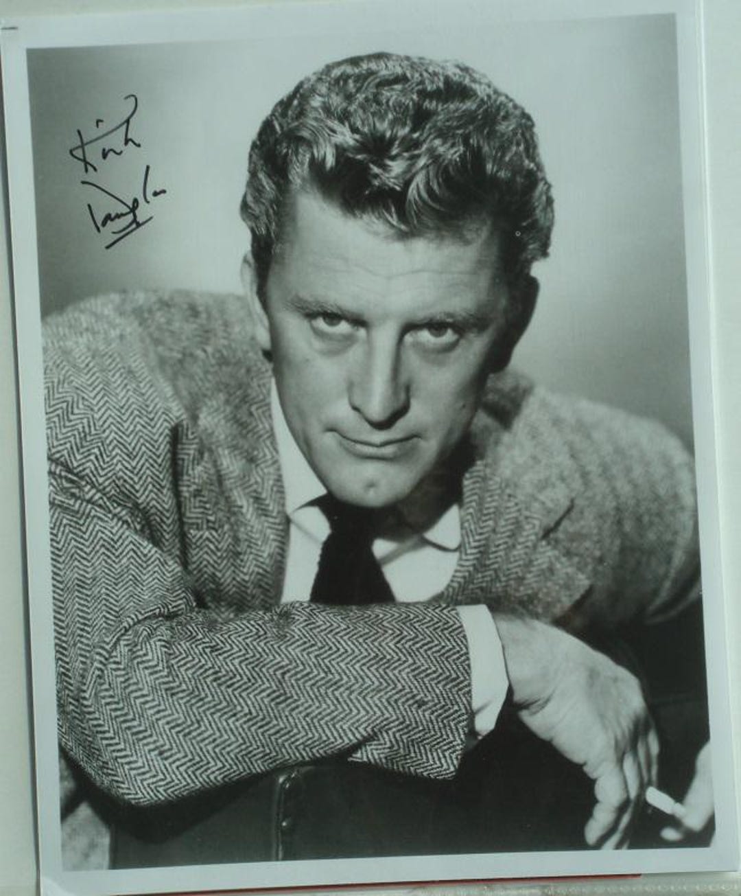 Kirk Douglas Signed Photo – Authentic Autograph, Certificate of ...