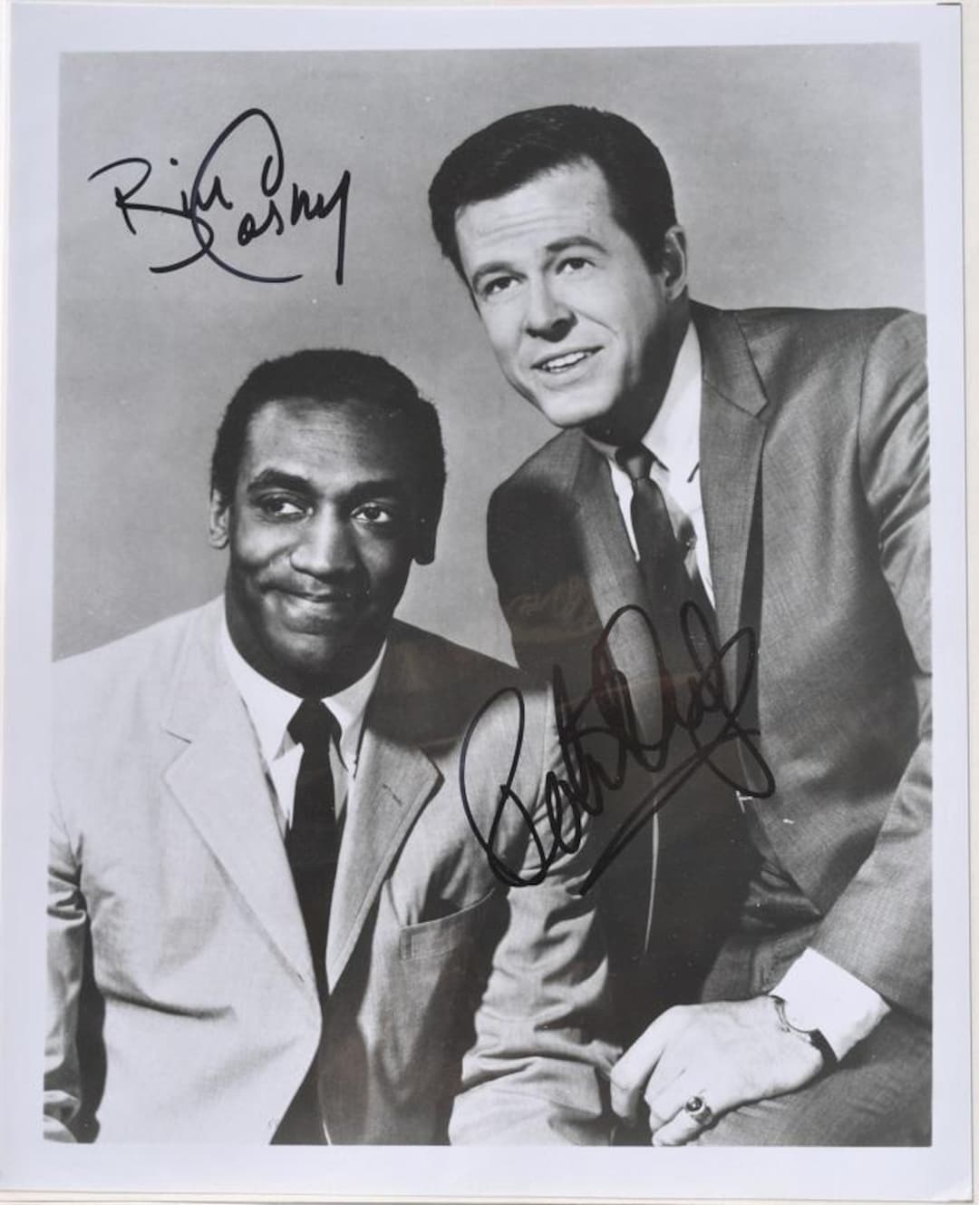 I SPY Cast Signed Photo X2 - Robert Culp, Bill Cosby W/coa - Etsy