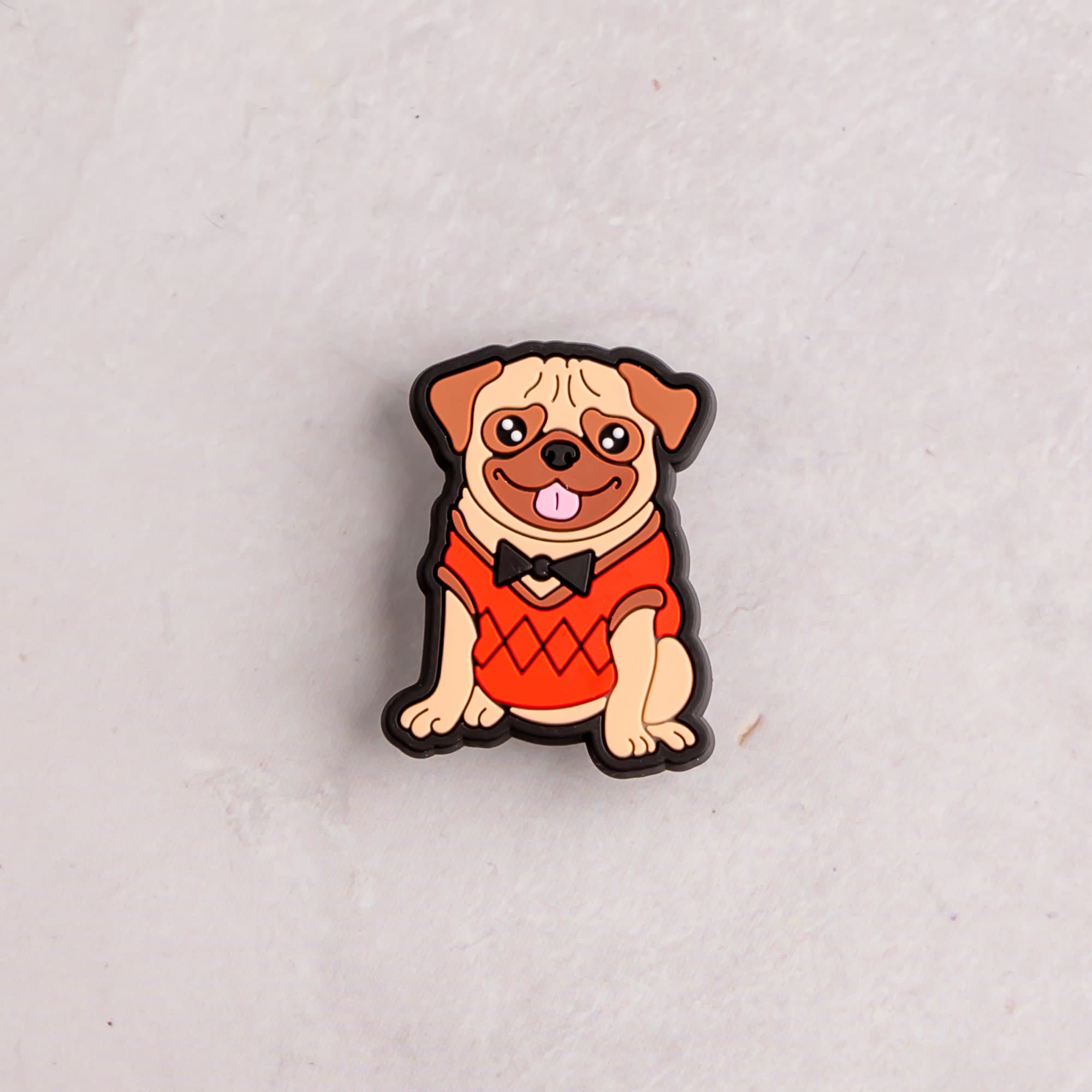 Pug Shoe Charms Dog 13PCS Animal PVC Puppy Clog Pins Accessories Party ...