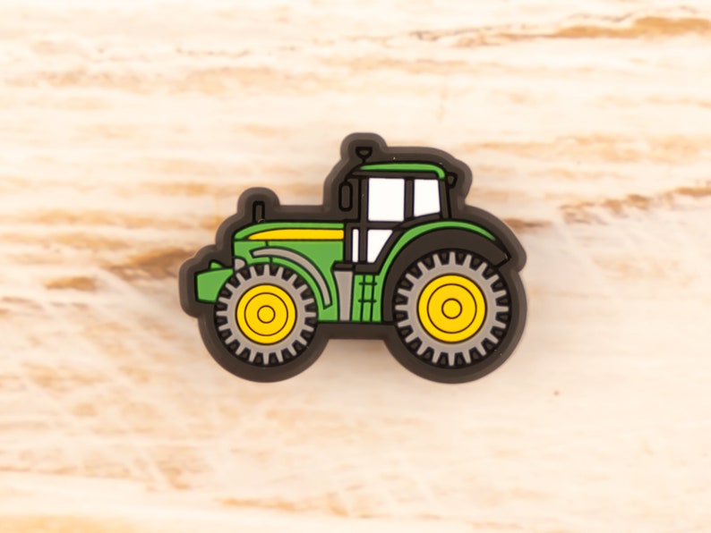 Tractor Shoe Charms Tractor 12PCS PVC Clog Pins Accessories Party ...