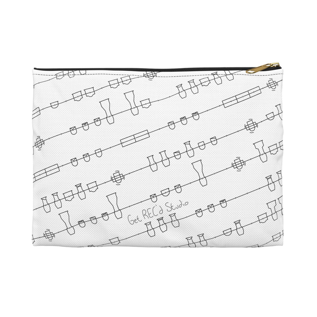 Stage Lighting Plot Print (light Mode) Accessory Pouch - Etsy