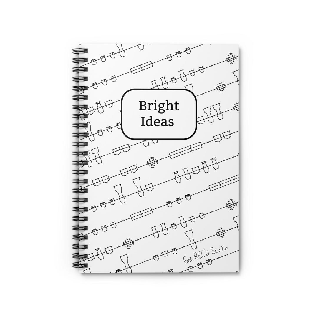 Stage Lighting Plot Print Spiral Notebook - Ruled Line (light Mode) - Etsy