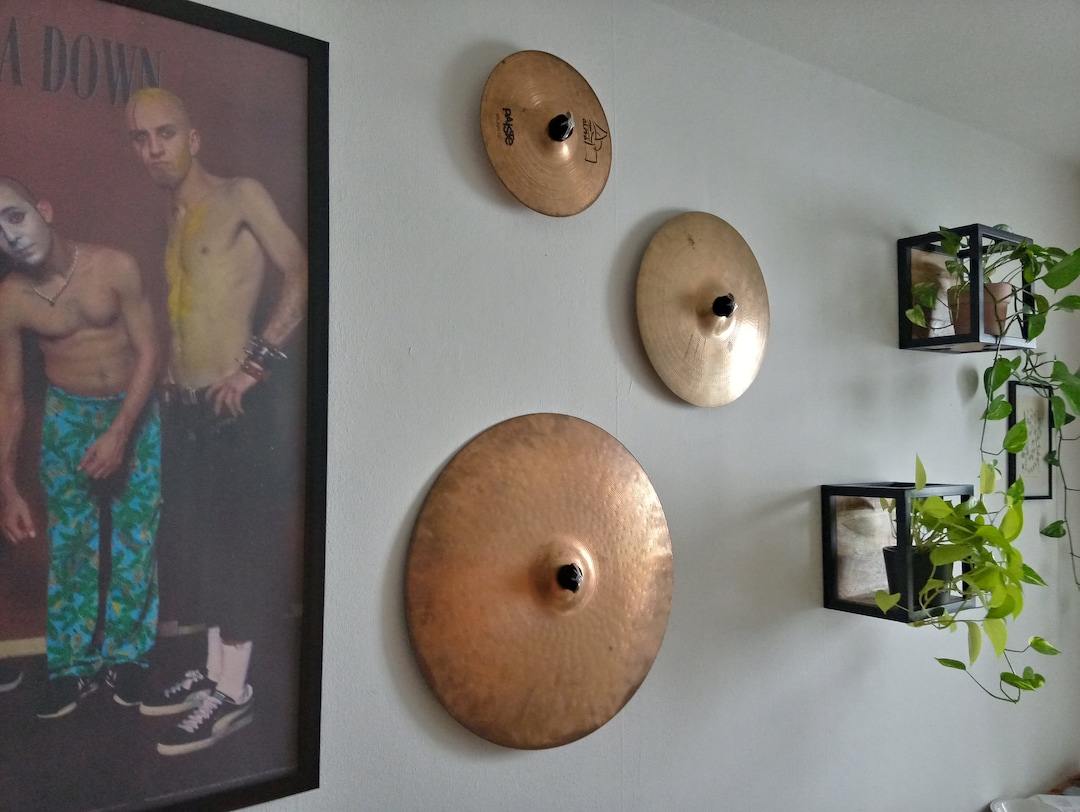Cymbal Wall Holder Cymbal Wallholder Beech Perfect Gift for Drummers ...
