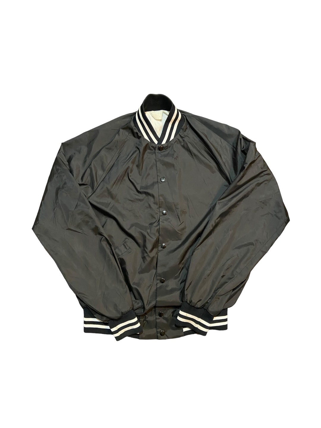 Nylon Button up Jacket - Etsy