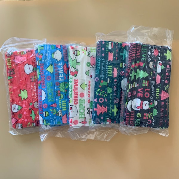 Holiday Face Mask - Etsy