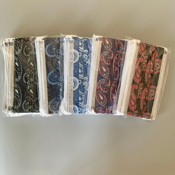 Floral Face Mask - Etsy