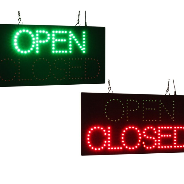 Open Closed Led Sign - Etsy