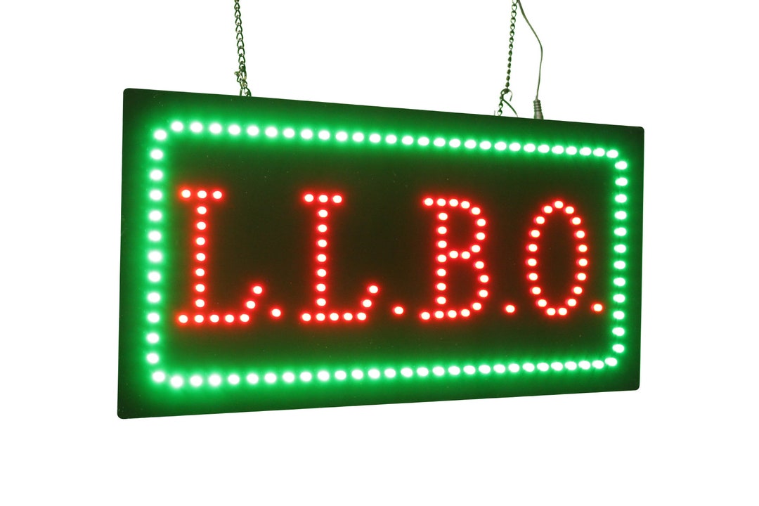LLBO Sign LED Neon Store Window Display Signage - Etsy