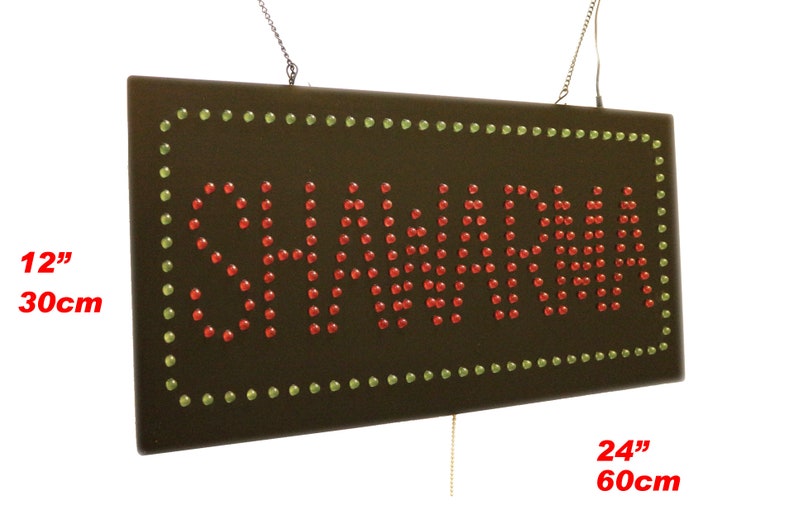 Shawarma Sign LED Neon Store Window Display Signage - Etsy Canada
