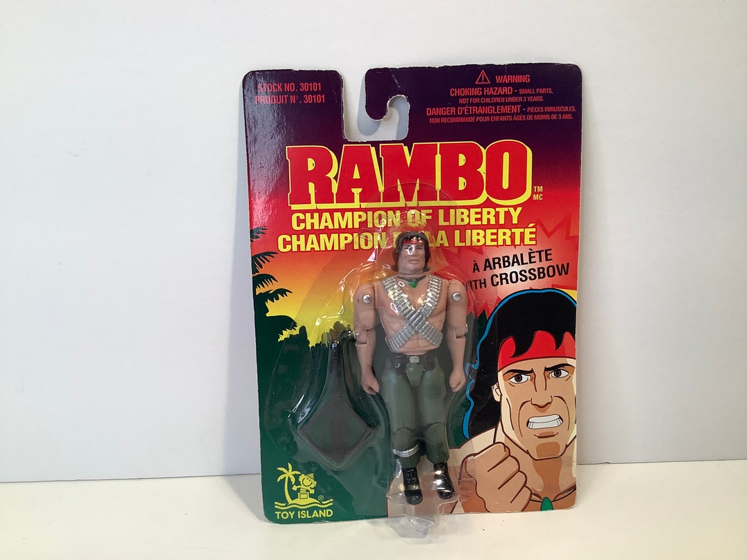 Vintage Toy Island Rambo Champion of Liberty Figurine 1995 - Etsy