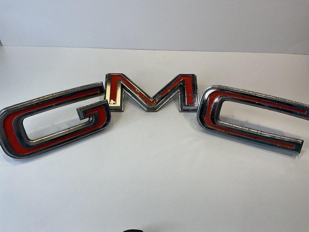 Vintage GMC Emblem Badge Truck 1967-1972 - Etsy