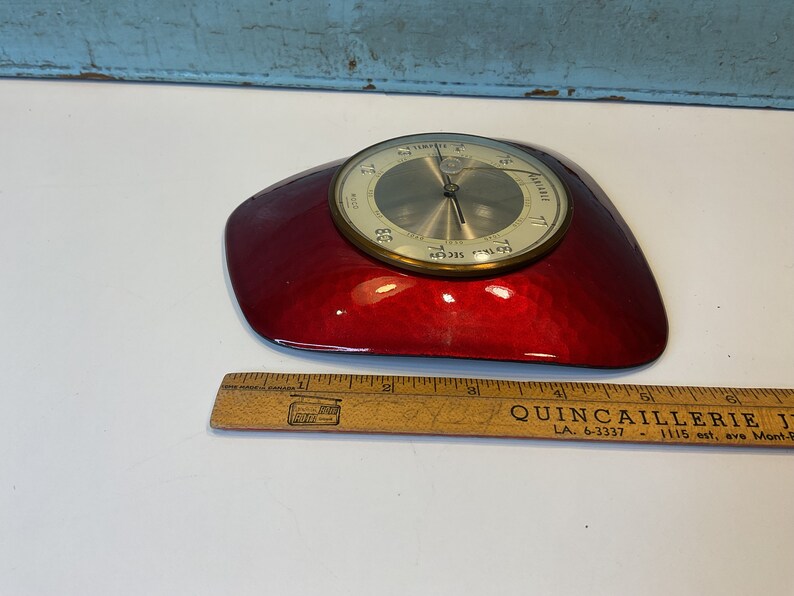 Vintage Moco West Germany Barometer Enamal 60 - Etsy