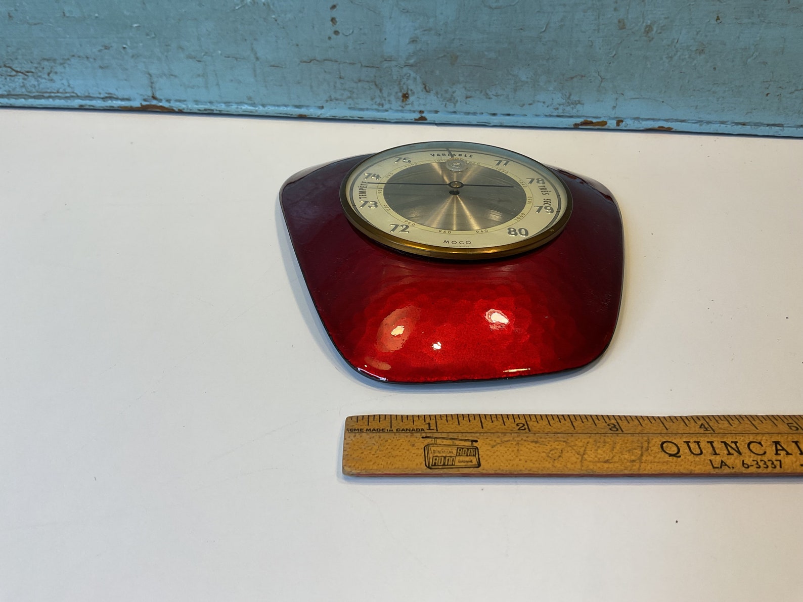 Vintage Moco West Germany Barometer Enamal 60 - Etsy