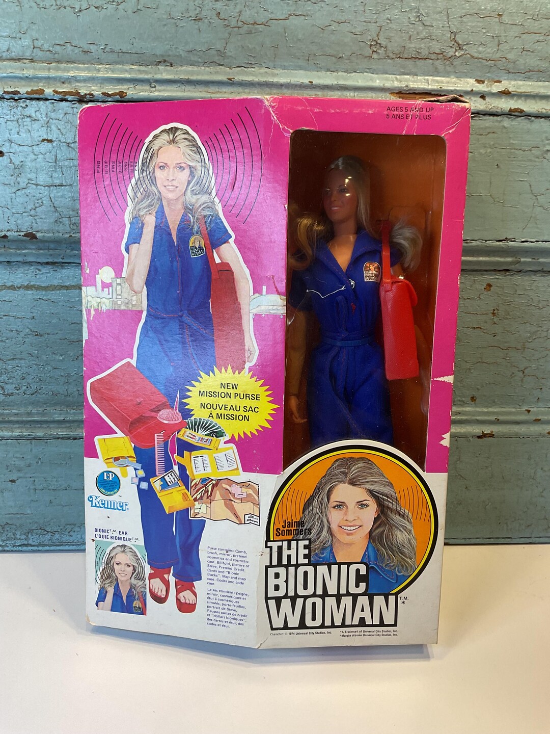 Vintage Kenner the Bionic Woman 1974 - Etsy