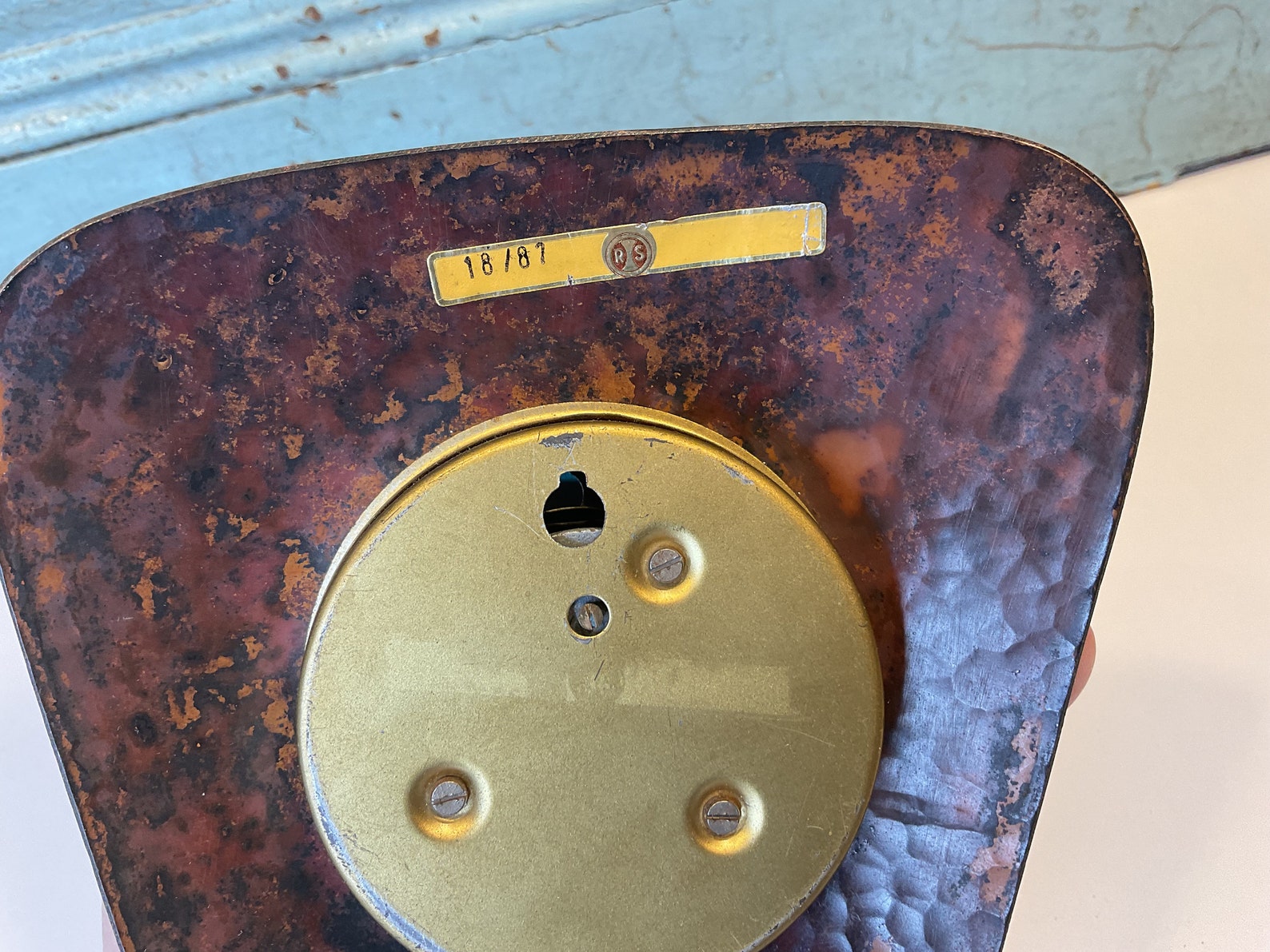 Vintage Moco West Germany Barometer Enamal 60 - Etsy