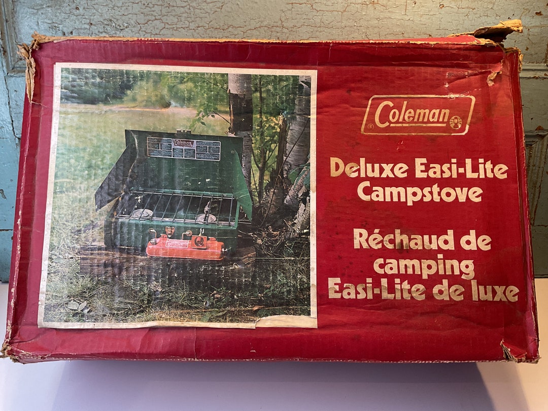 Vintage Coleman Model 432 Deluxe Easi-lite Two Burner Campstove 70’ - Etsy