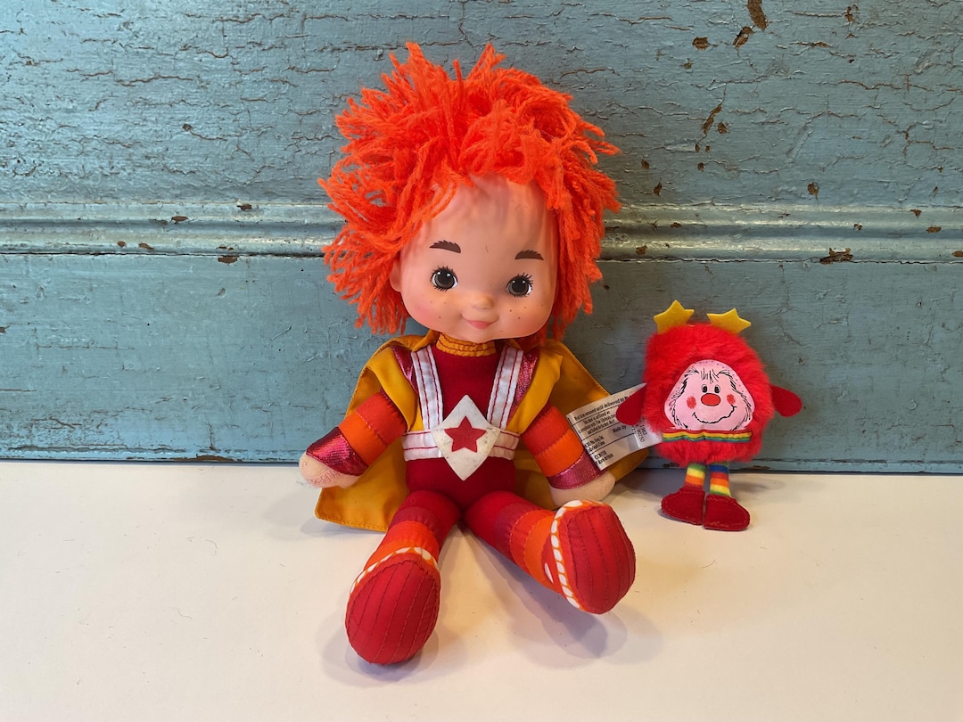 Vintage Rainbow Brite, Red Butler Doll 1983 - Etsy