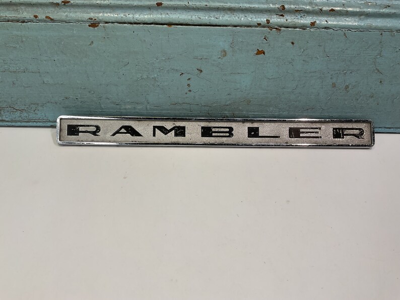 Vintage American Motor Embleme Rambler 60’ - Etsy
