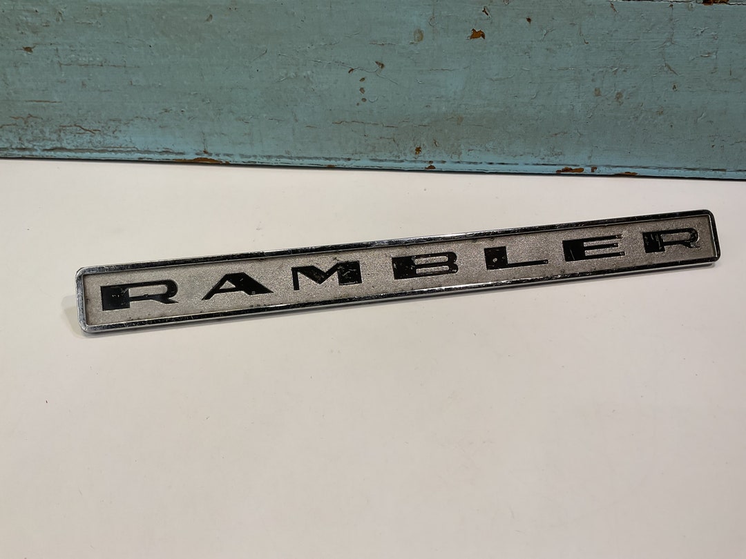 Vintage American Motor Embleme Rambler 60’ - Etsy