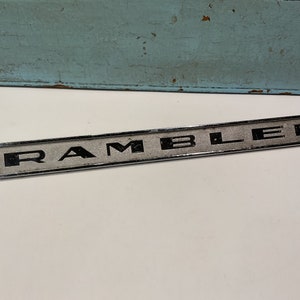 Vintage American Motor Embleme Rambler 60’ - Etsy