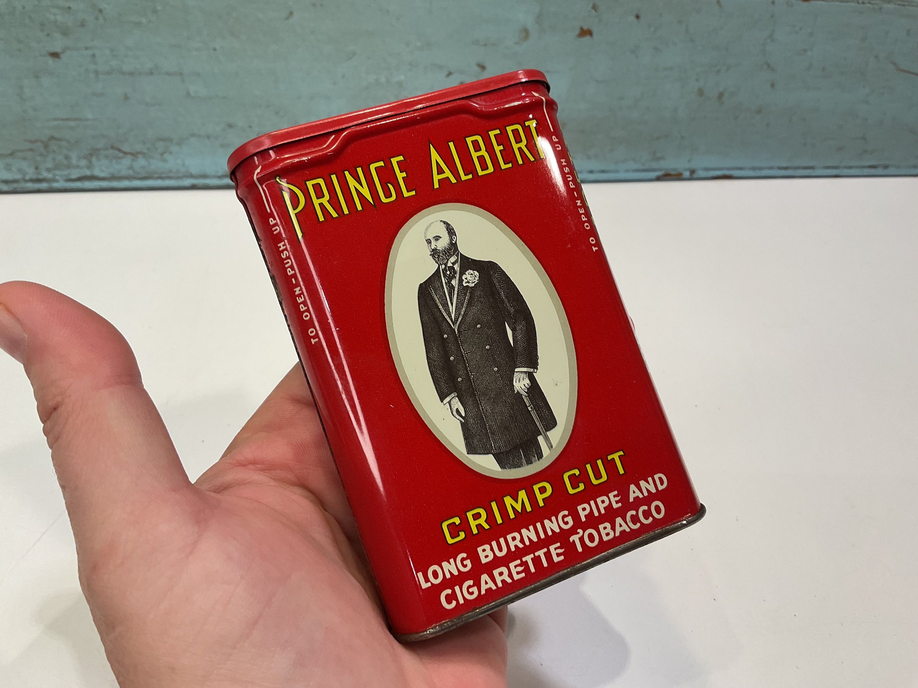 Vintage Prince Albert Cigarette Tobacco Tin Can 60 - Etsy