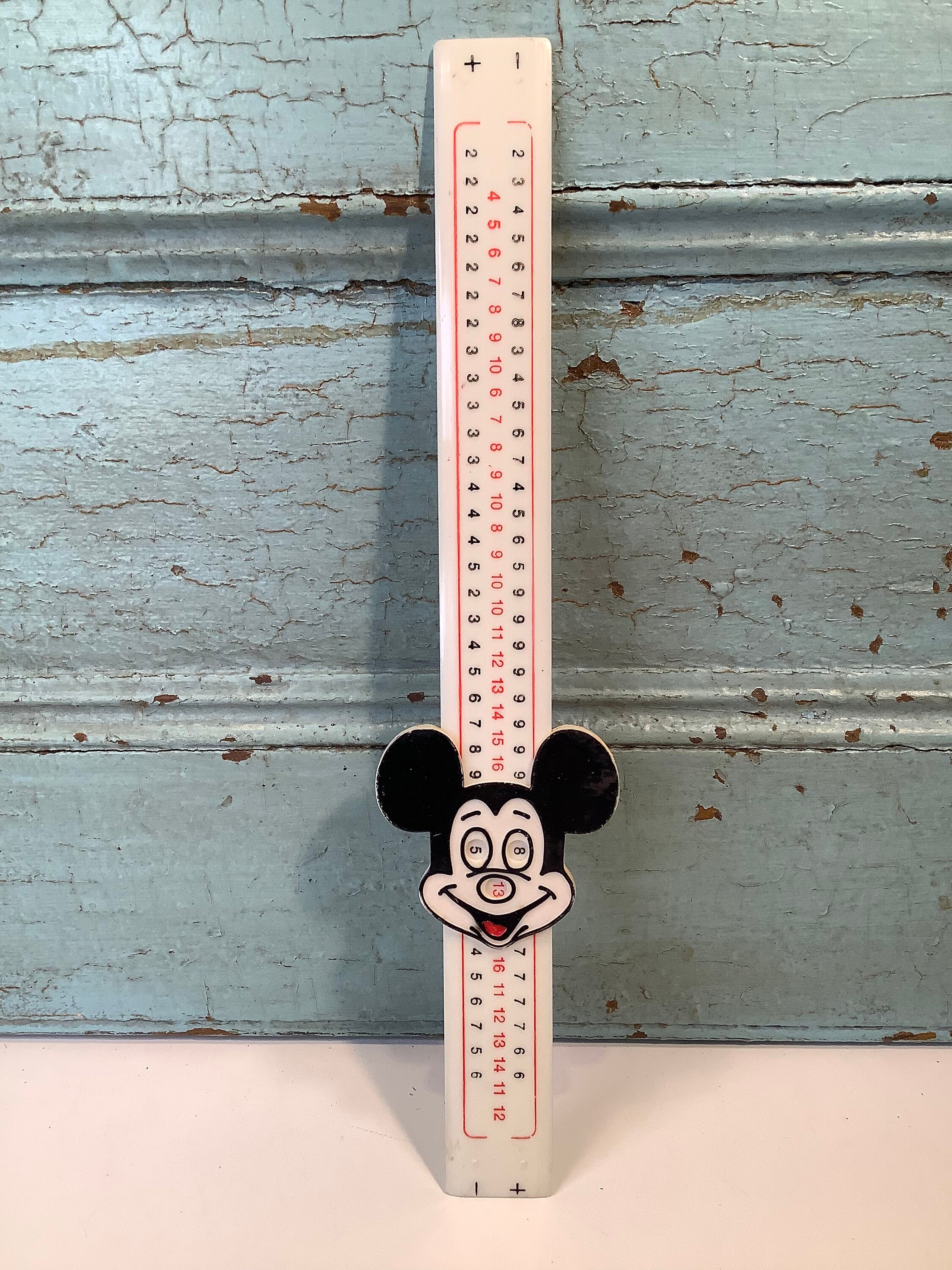 Vintage Walt Disney Mickey Mouse Rule for Calcul 70 - Etsy
