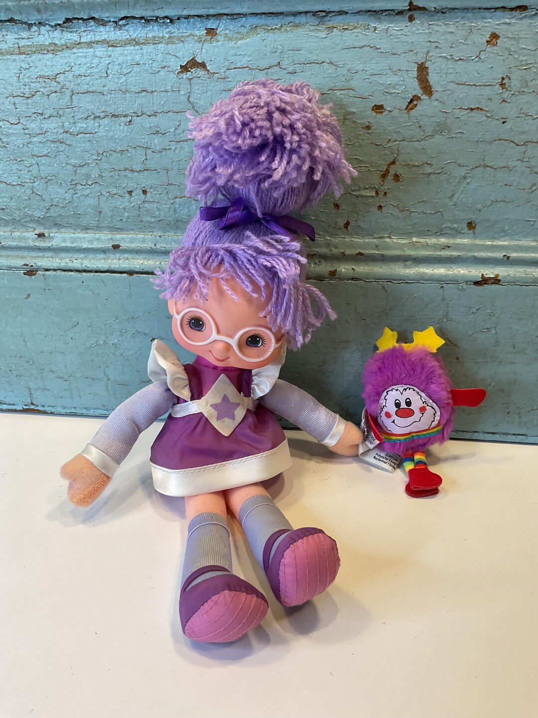 Vintage Rainbow Brite, Shy Violet Doll 1983 - Etsy