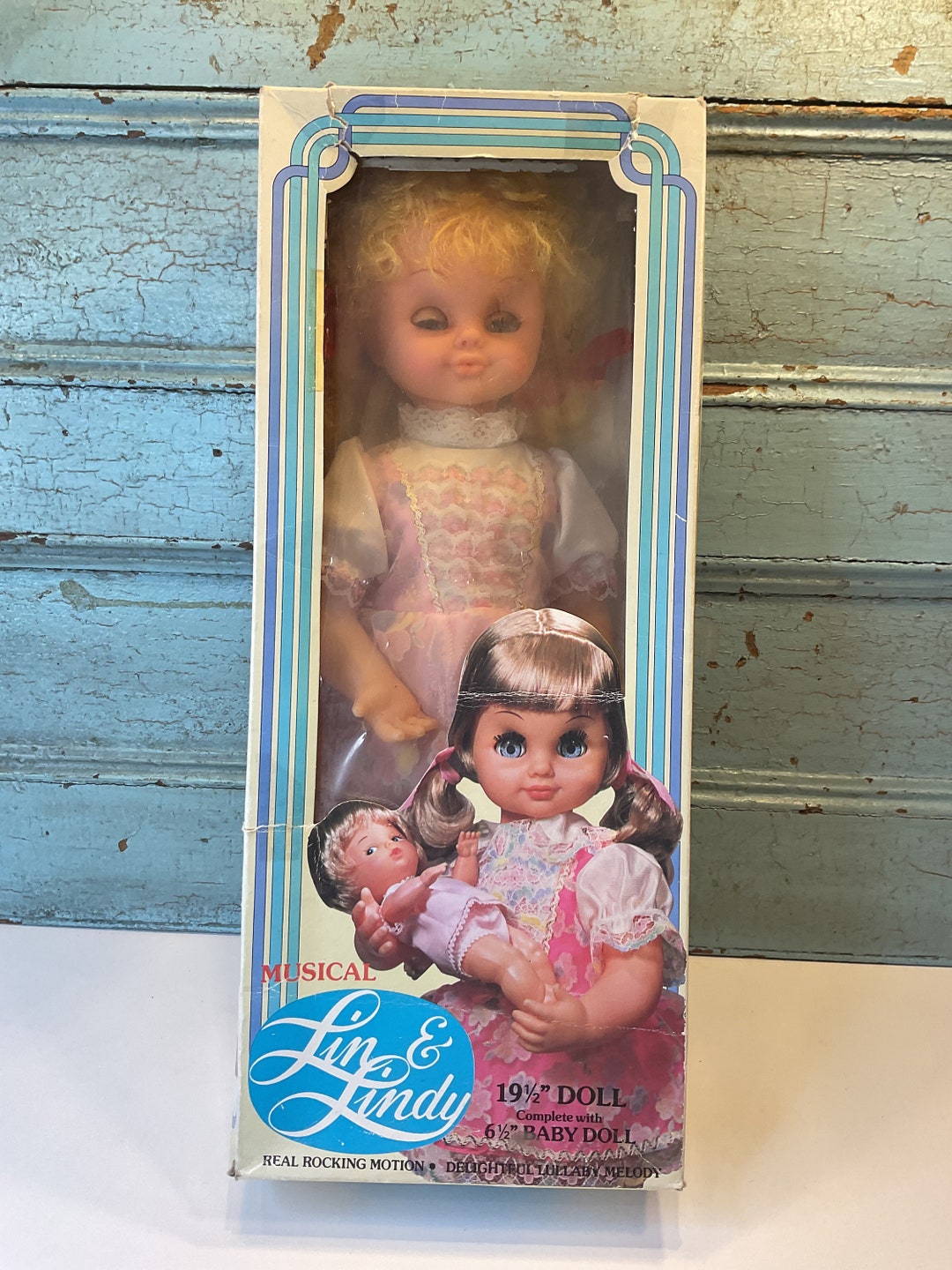 Vintage Lin and Lindy Doll Musical 70’ - Etsy