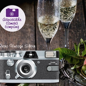 Retro Vintage Silver Disposable Film Camera - Etsy