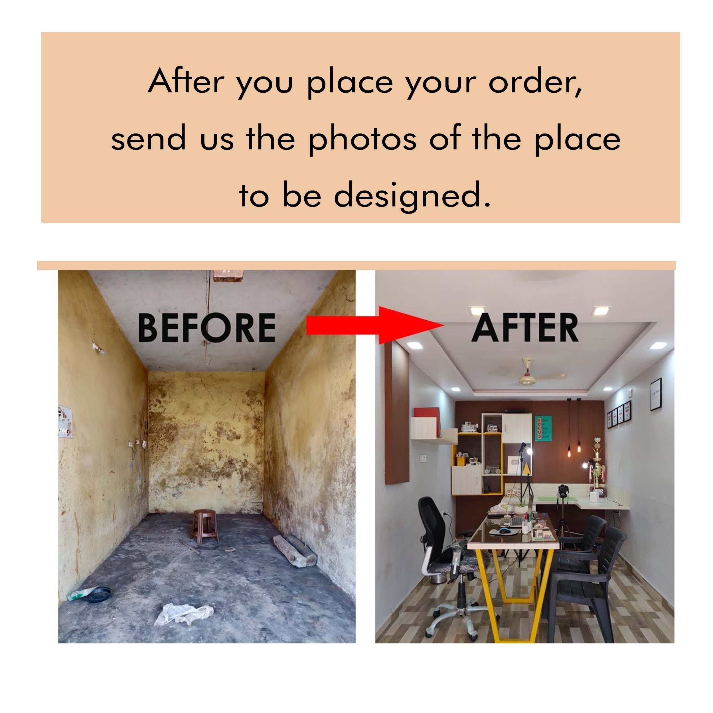 3D Rendering - Online Kitchen Interior Designs-modern Home ...