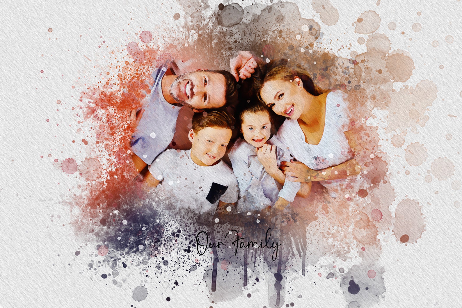 Photoshop Picture Add Family Photo Gift, Anniversary Gift for Parents ...