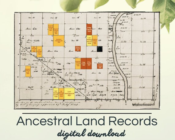 Land Records for Family History PLUS Simple Ways to Plot Your Ancestor ...