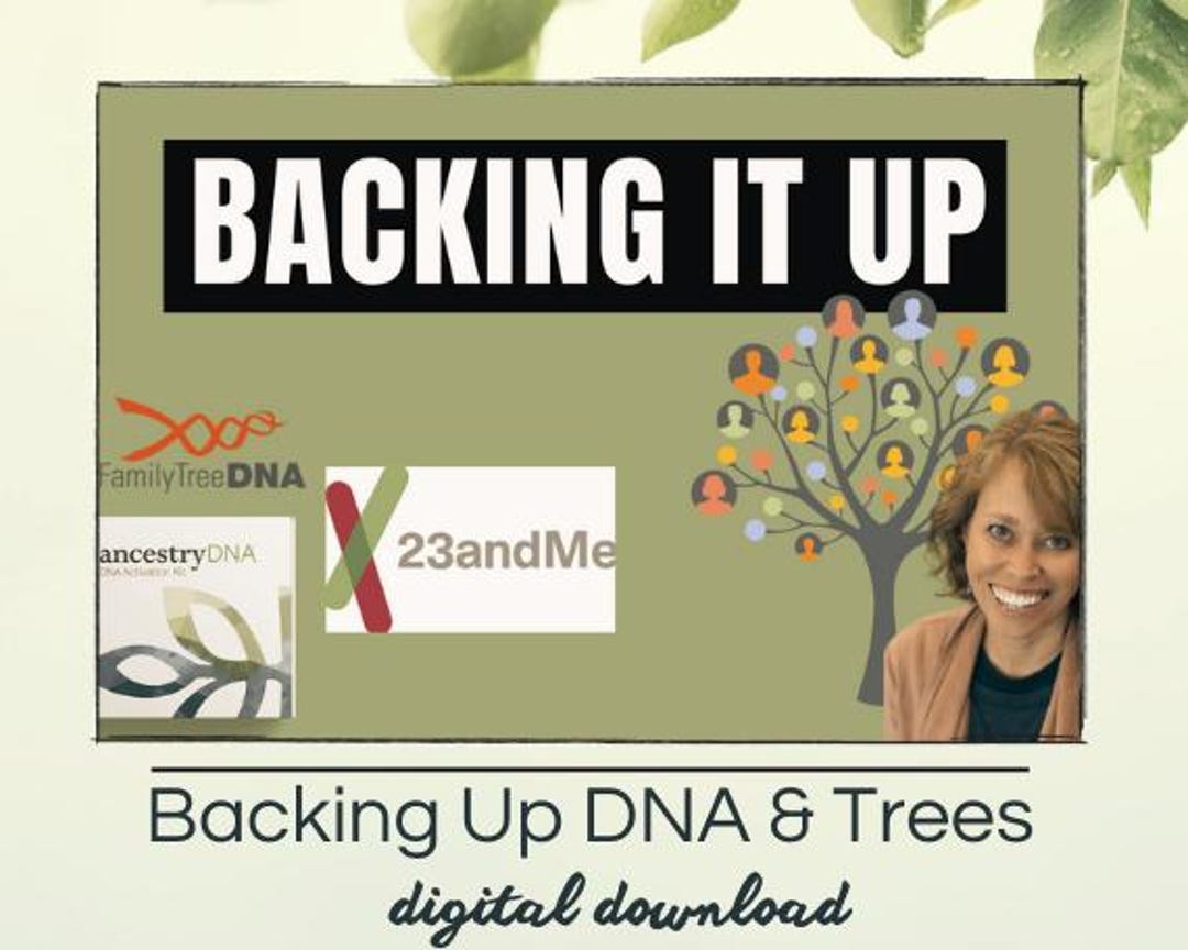 Backing up DNA and Family Trees (plus How to Delete Your DNA) - Etsy