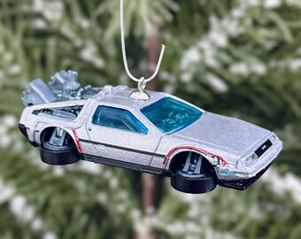 Back to the Future Time Machine Miniatures Collection 3 Christmas ...