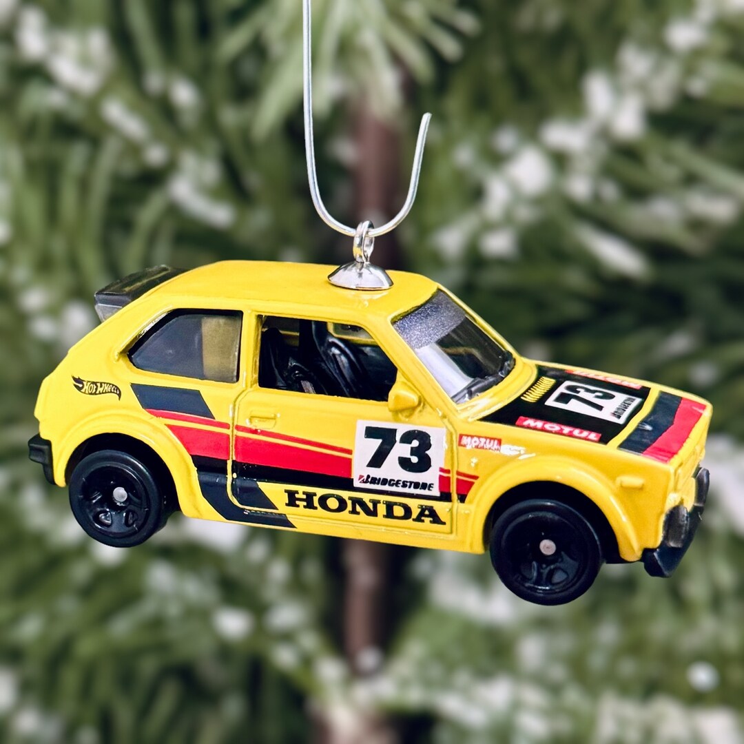 1973 Honda Civic Christmas Tree Ornament - Etsy