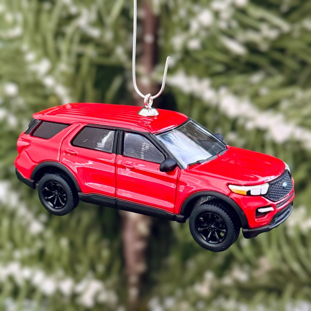 Ford Explorer ST Christmas Tree Ornament - Etsy
