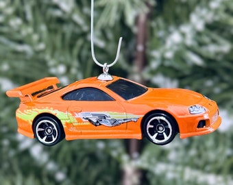 Fast and Furious Toyota Supra Christmas Ornament - Etsy