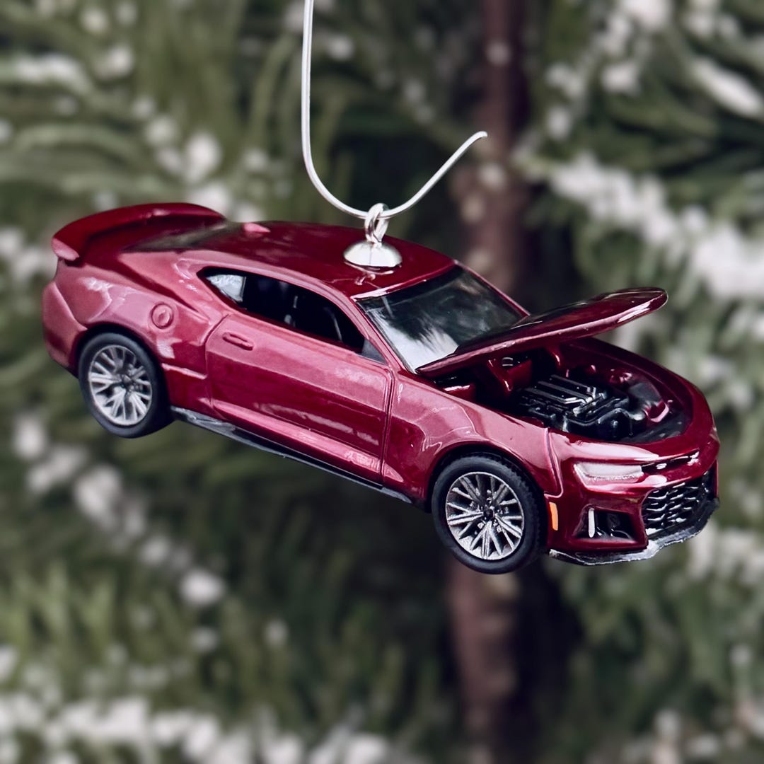 2022 Chevrolet Camaro ZL1 Christmas Tree Ornament (opening Hood) - Etsy