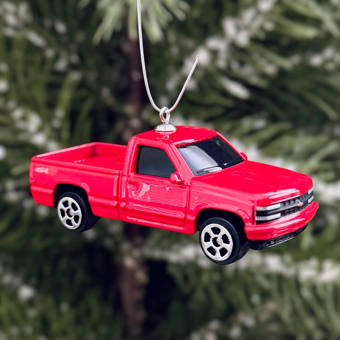 1993 Chevy Silverado SS Christmas Tree Ornament - Etsy