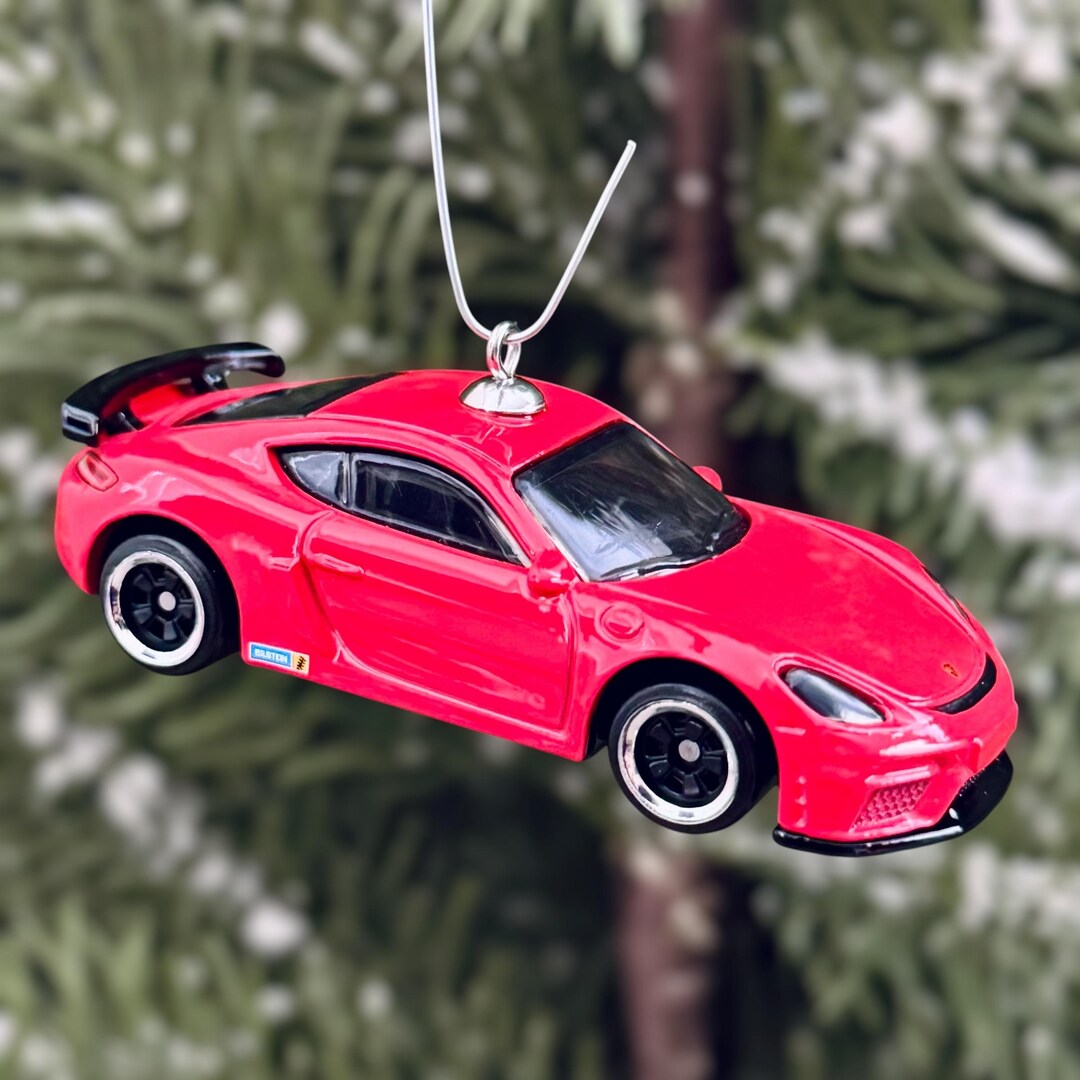 Porsche 718 Cayman GT4 Christmas Tree Ornament - Etsy