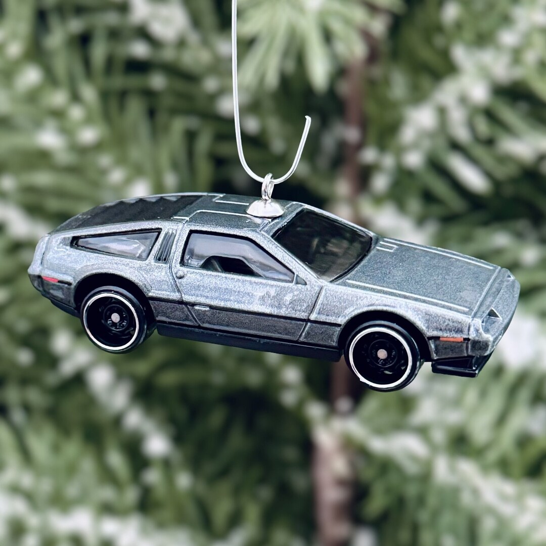 DMC Delorean Christmas Tree Ornament - Etsy