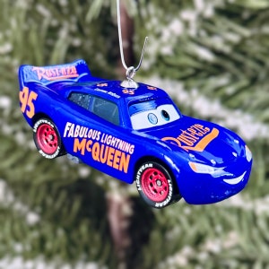 Lightning Mcqueen Christmas Tree Ornament (pixar Cars Movie) - Etsy