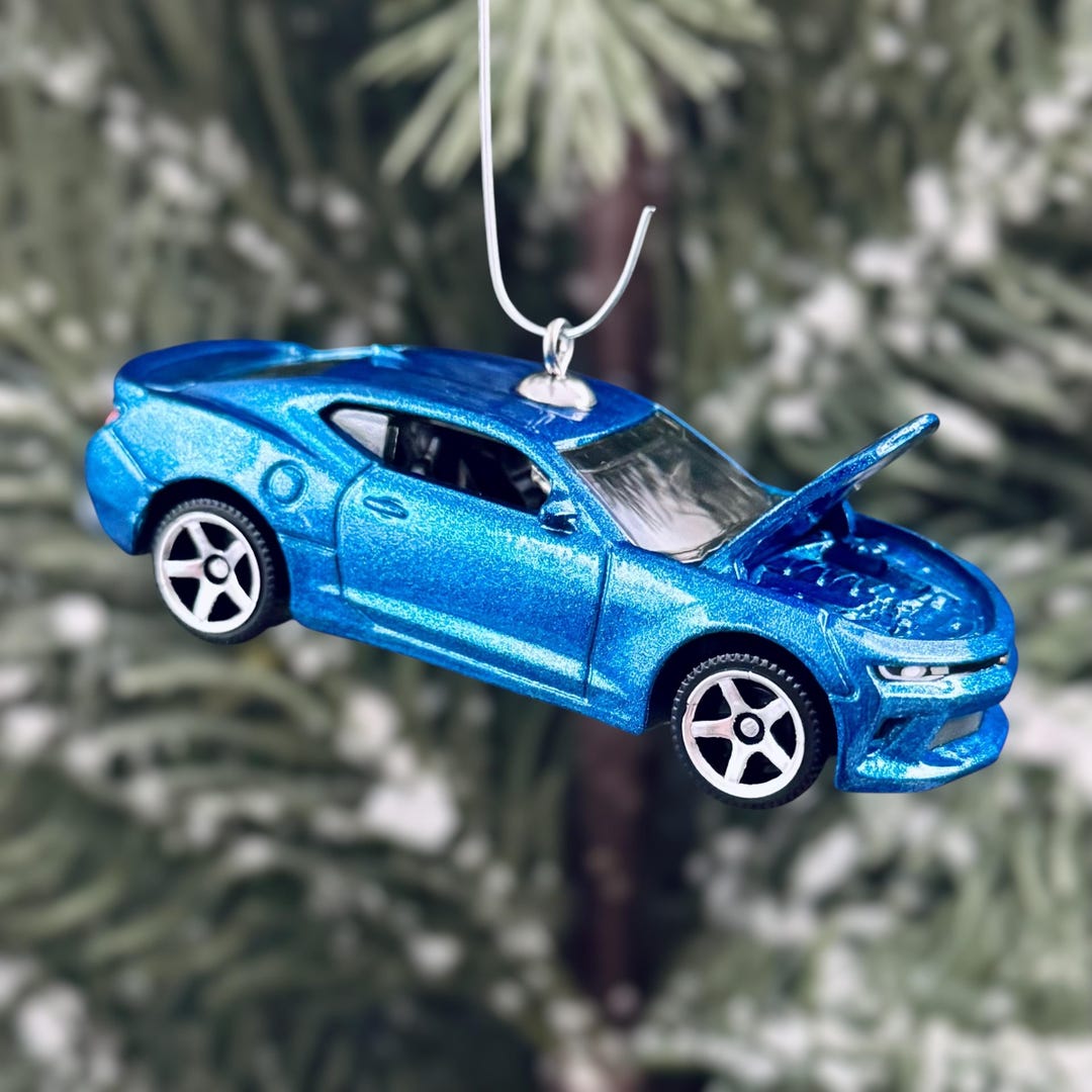 Chevrolet Camaro Christmas Tree Ornament (opening Hood) - Etsy