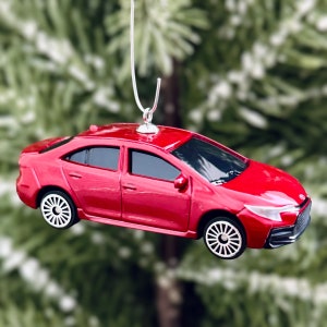 Toyota Corolla Christmas Tree Ornament - Etsy