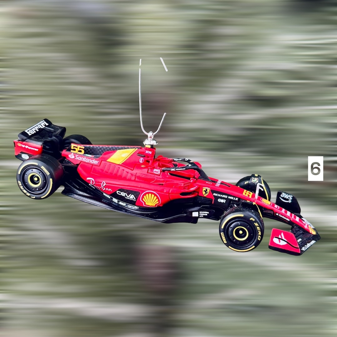 F1 Carlos Sainz 2023 Monza Livery Scuderia Ferrari Race Car Christmas ...